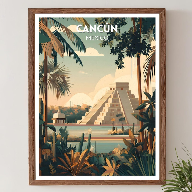 Retro Travel Poster - Etsy