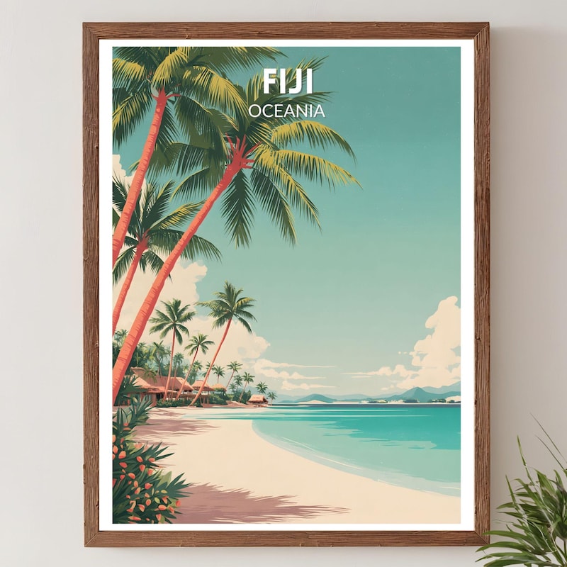 Fiji Island Poster - Etsy