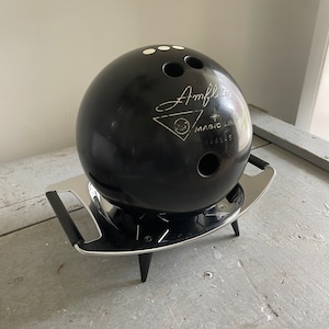 Vintage Magic Line Bowling Ball, AMF Amflite Bowling Ball, Mid Century ...