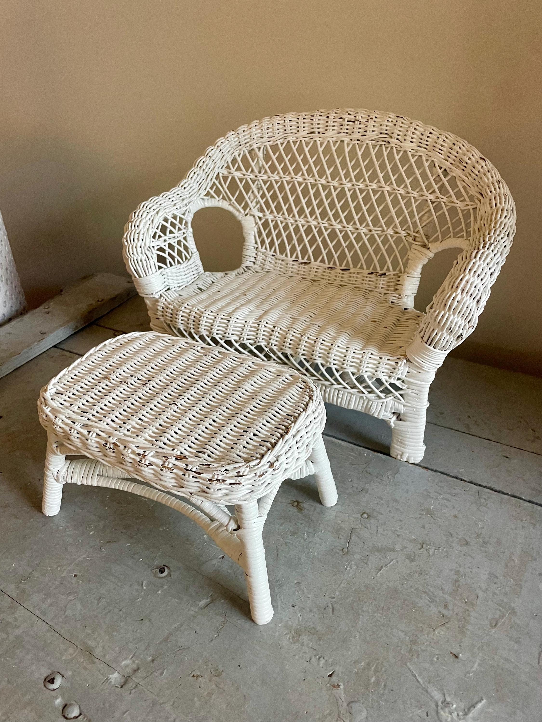 Used white wicker furniture for sale store