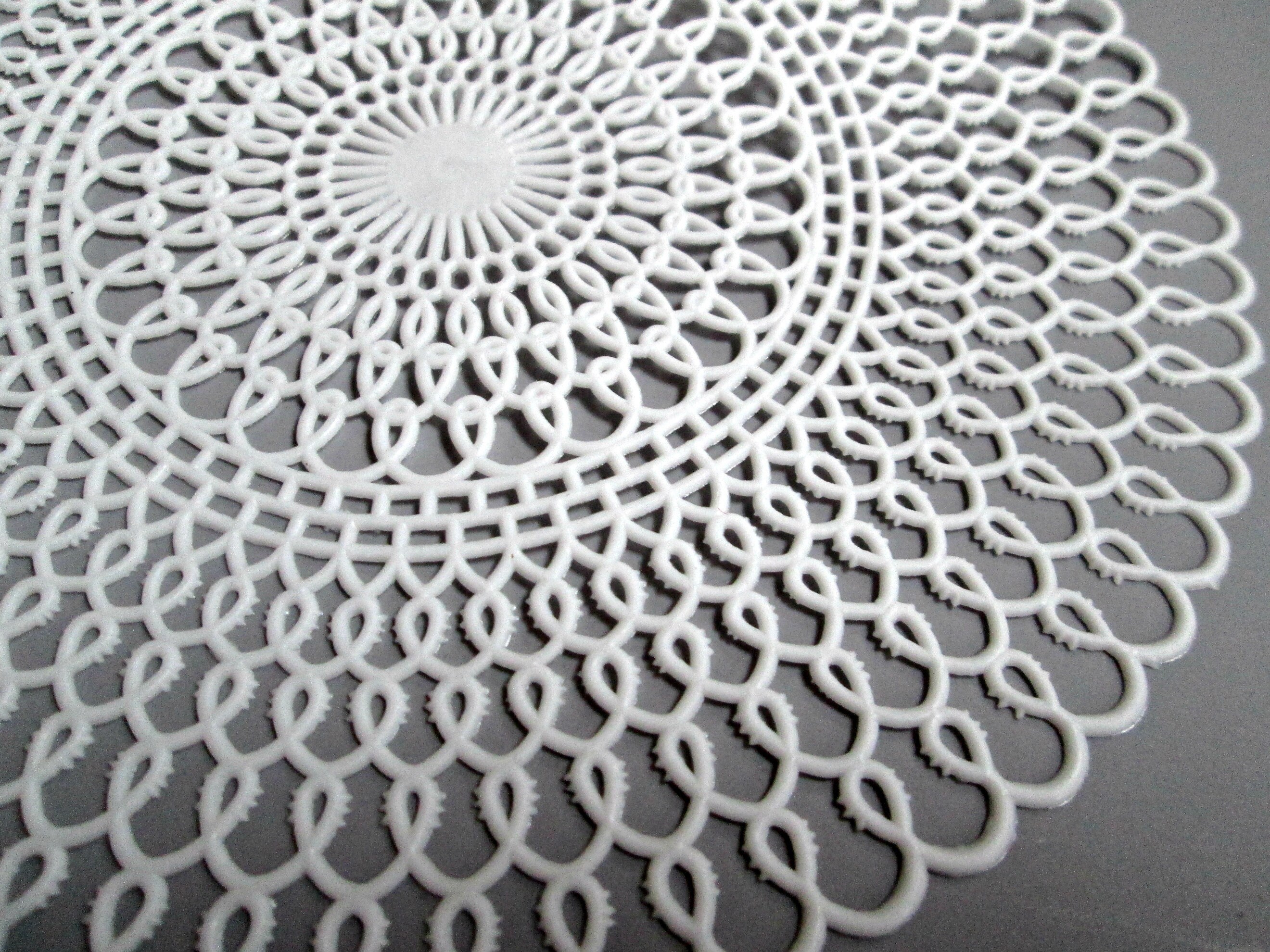 Vintage Plastic Doily Stencil 1 Flexible Reusable 6 Lace | Etsy
