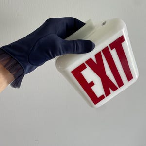 Handcrafted Vintage Exit Arrow Dibond Aluminum Sign PSS00002 - Etsy Canada