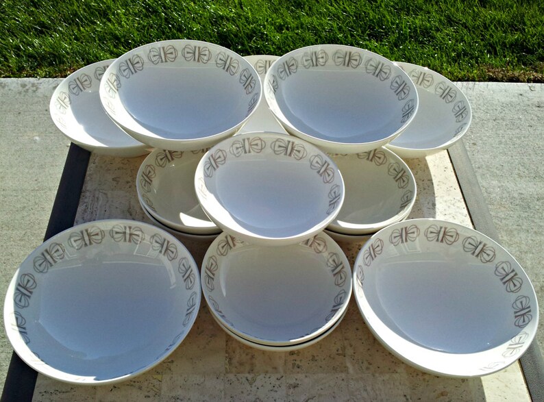 Mid Century Modern Franciscan Whitestone Ware Plate One 1 - Etsy