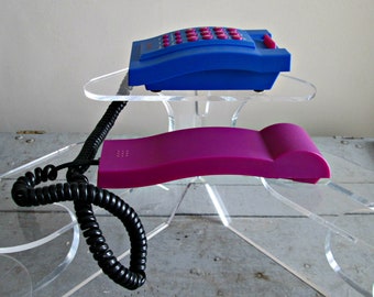 Purple Vintage Phone - Etsy