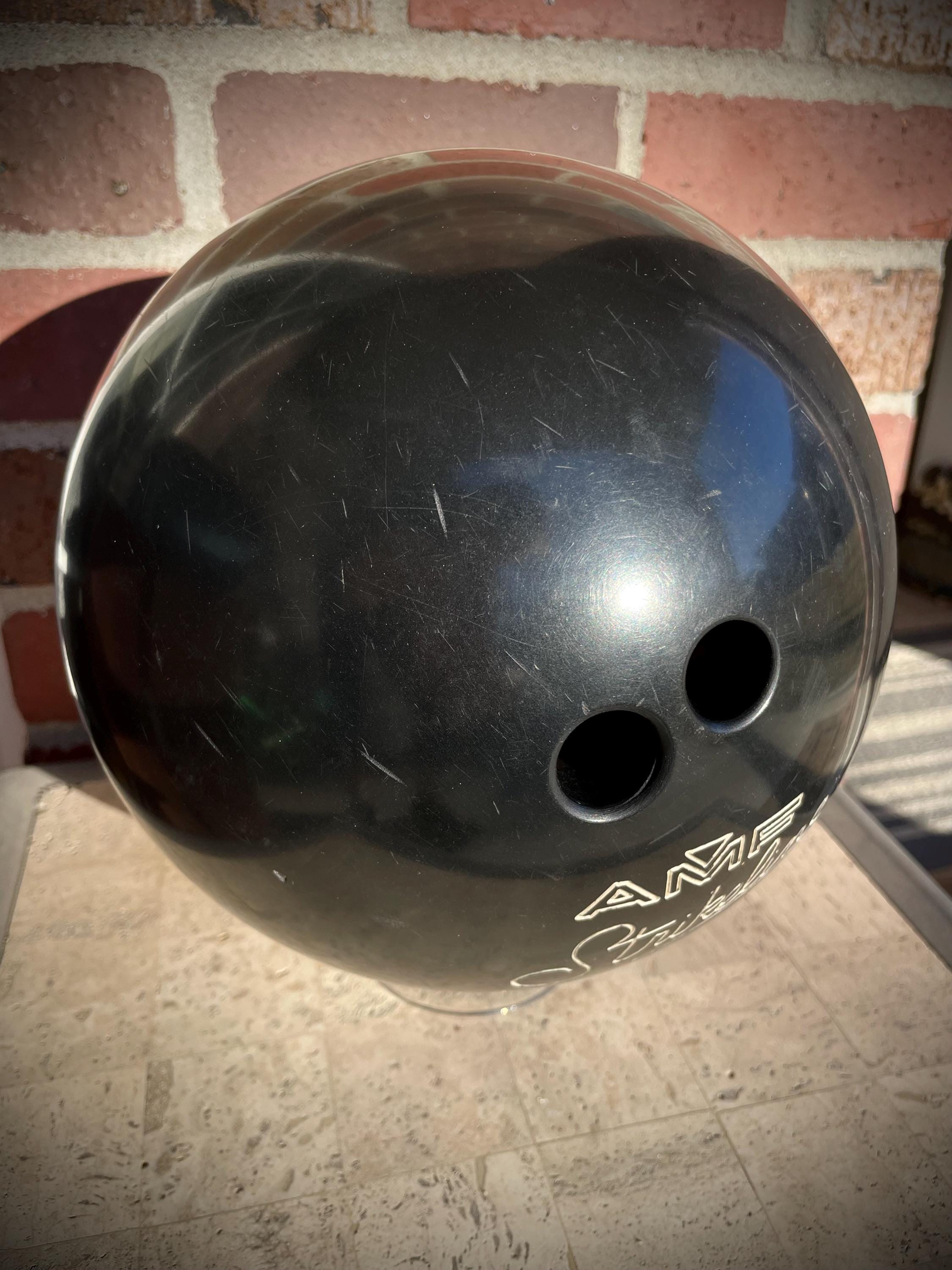 Vintage Strikeline Bowling Ball, AMF Strikeline Bowling Ball, Mid ...