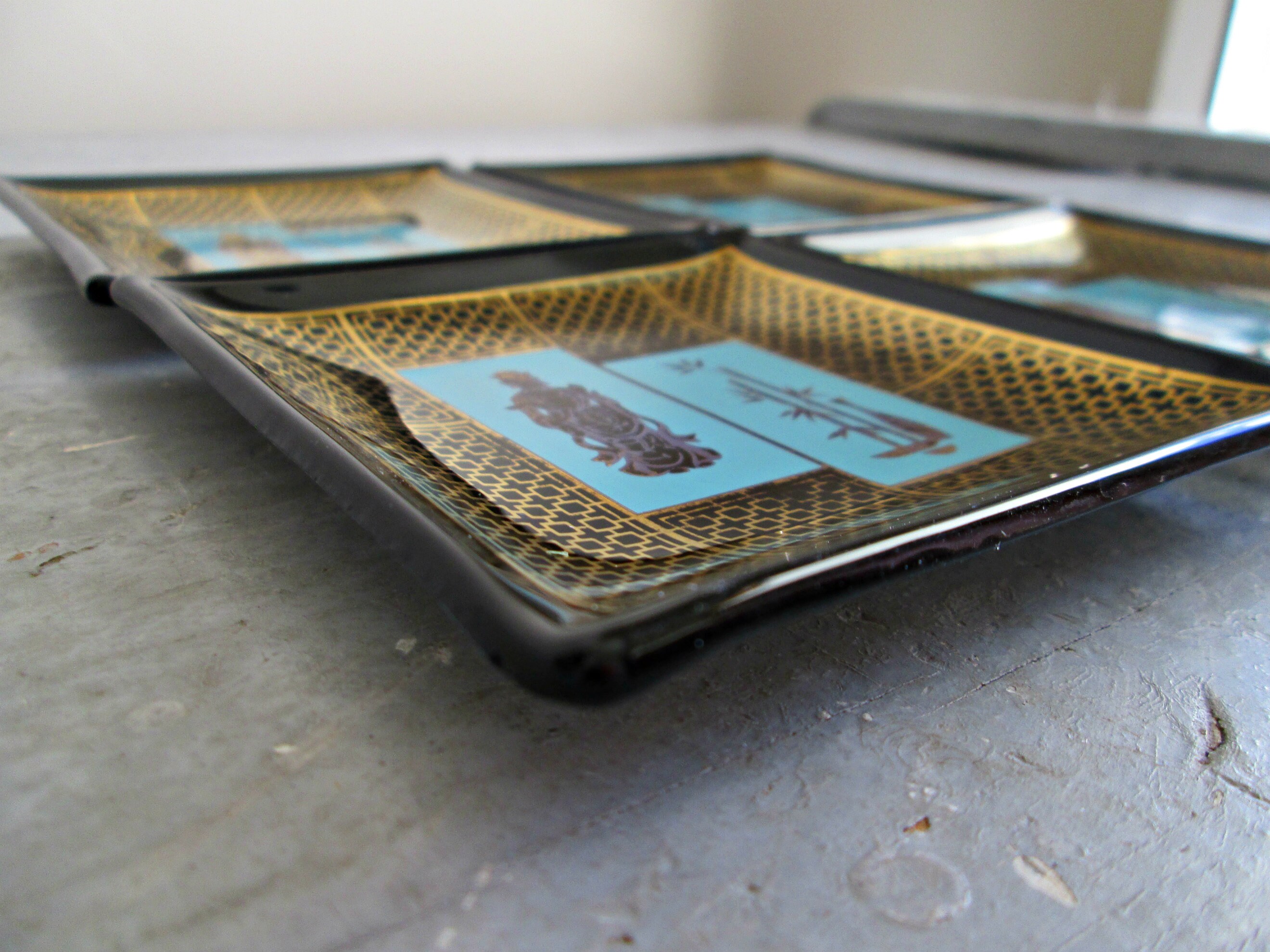 Home & Living Home Décor Decorative Trays Vintage Mid Century Mini ...