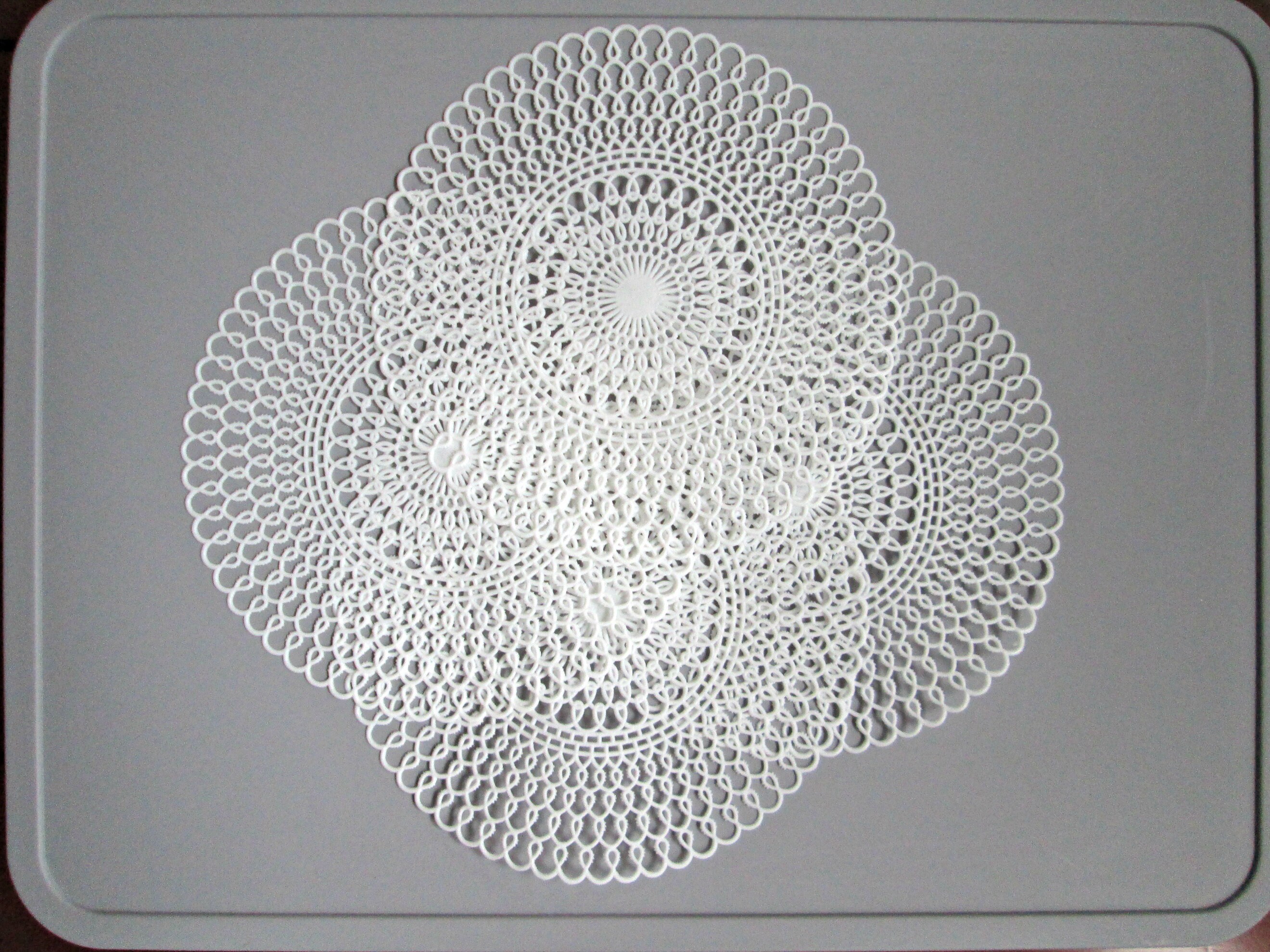 Vintage Plastic Doily Stencil 1 Flexible Reusable 6 Lace | Etsy