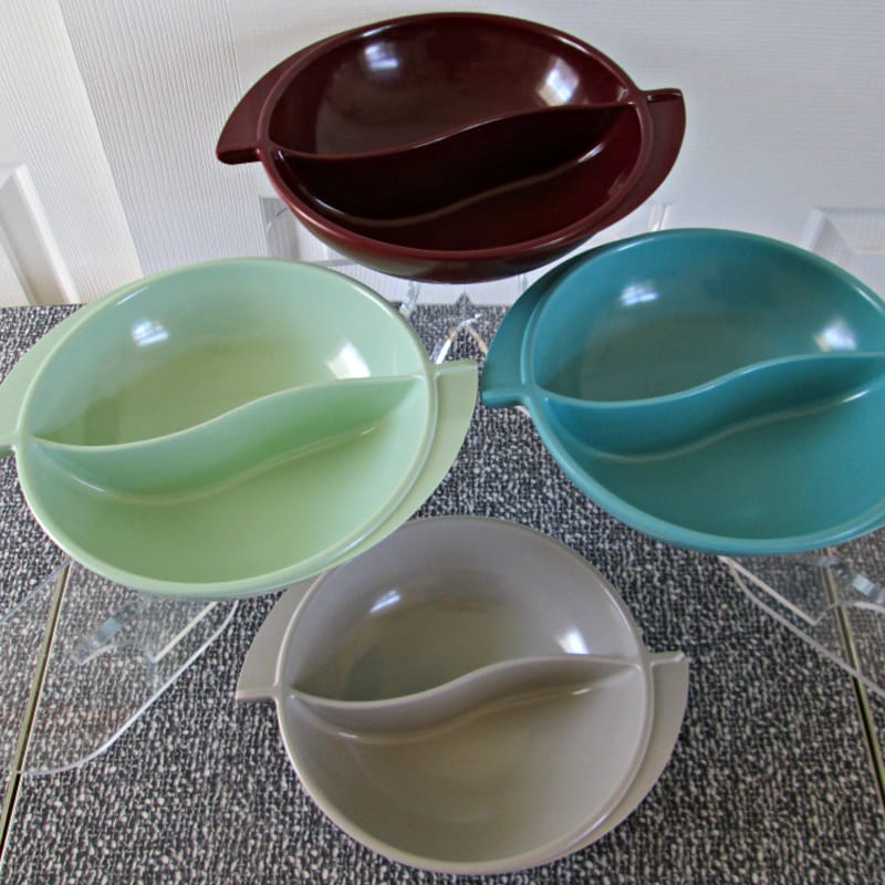 Divided Serving Bowl - Etsy