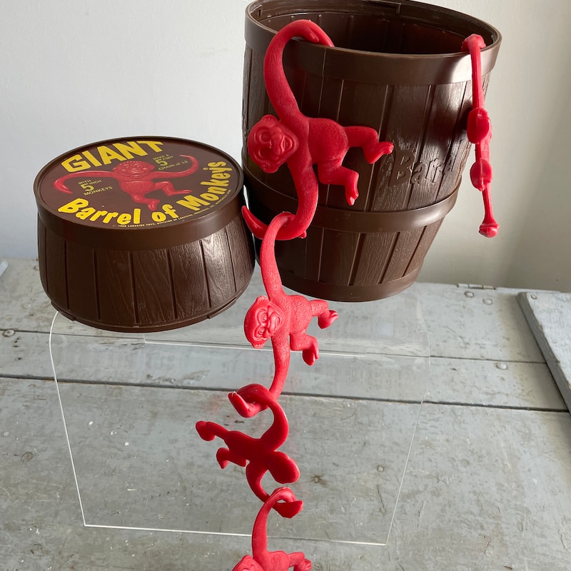 Barrel of Monkeys - Etsy