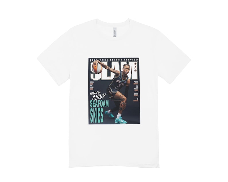 Natasha Cloud WNBA SLAM Cover T-shirt - Etsy