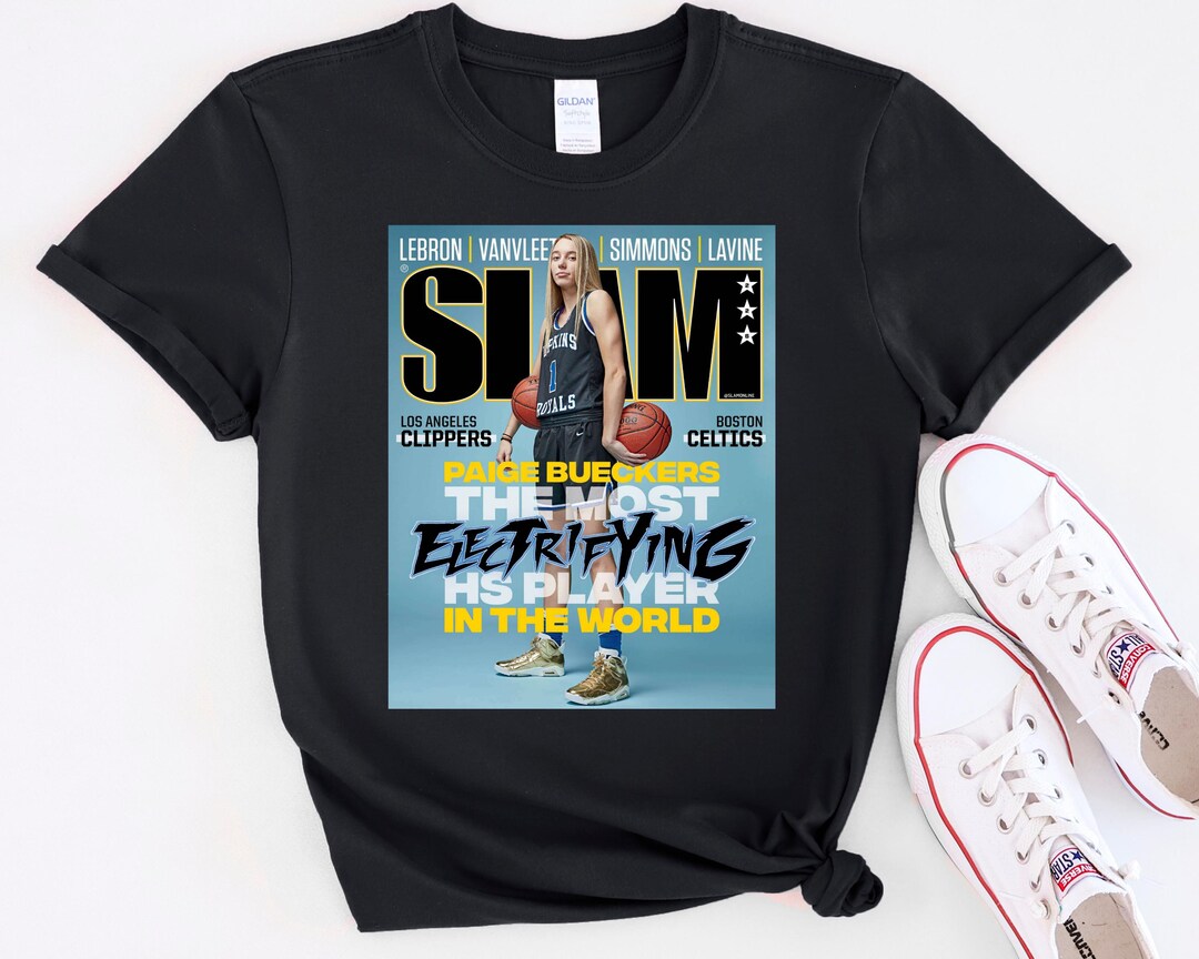 Paige Bueckers Dallas Wings WNBA SLAM Cover T-shirt - Etsy