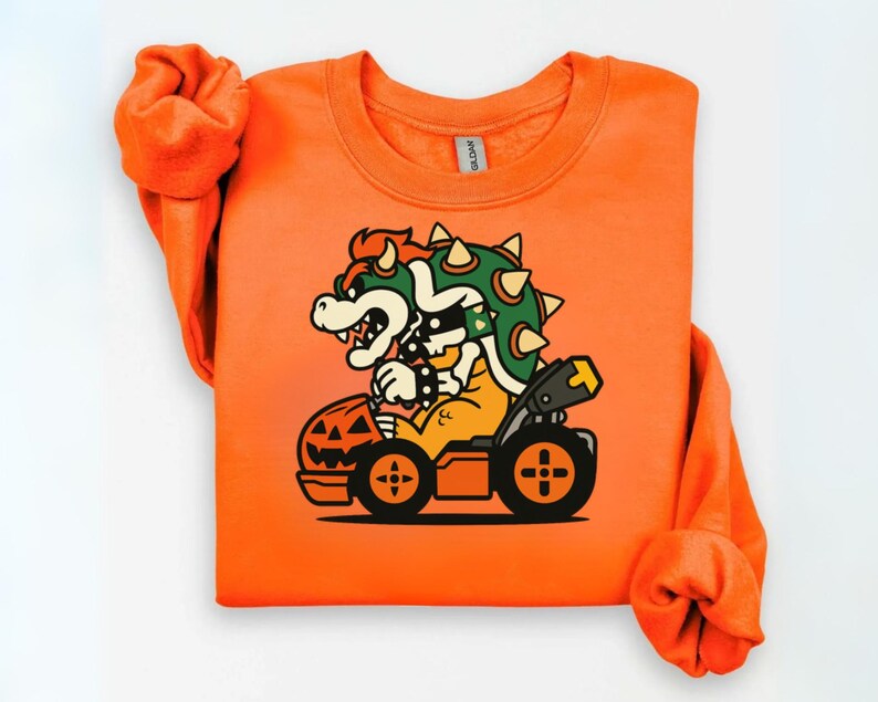 Super Mario Character Shirt Halloween Party Family Sweatshirt Mario ...