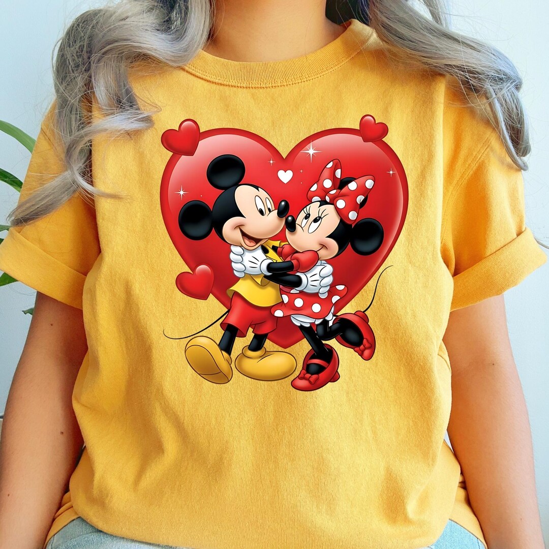 Cartoon Mouse Couple Clipart, Valentine's Heart Hug (PNG, SVG, JPG) - Etsy