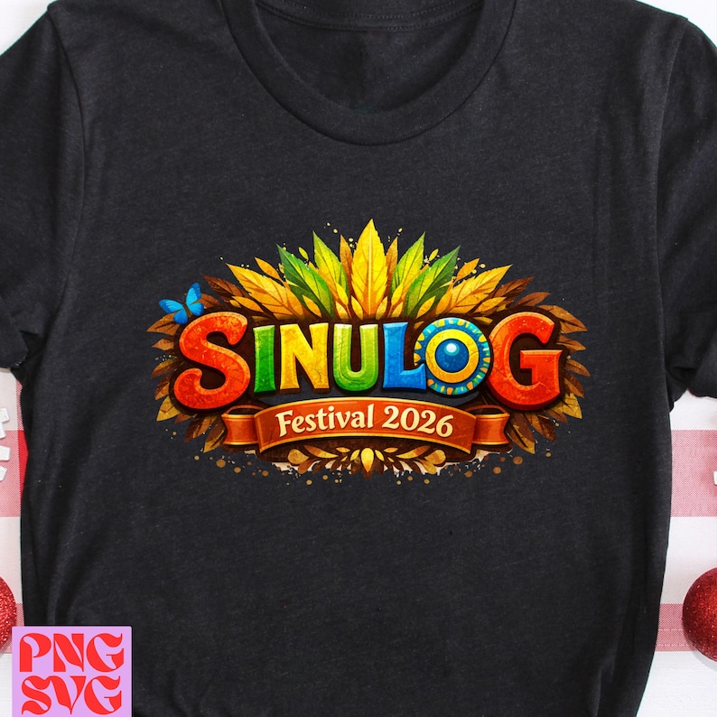 Philippine Sinulog 2026 Celebration PNG SVG, Sinulog-santo Niño ...