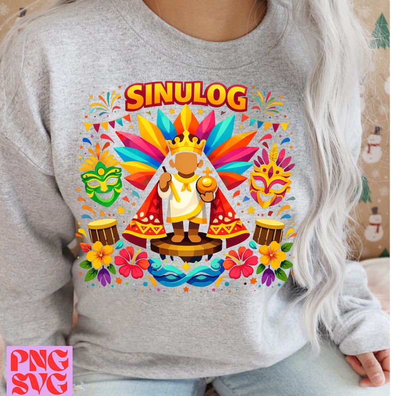 Philippine Sinulog 2026 Celebration PNG SVG, Sinulog-santo Niño ...