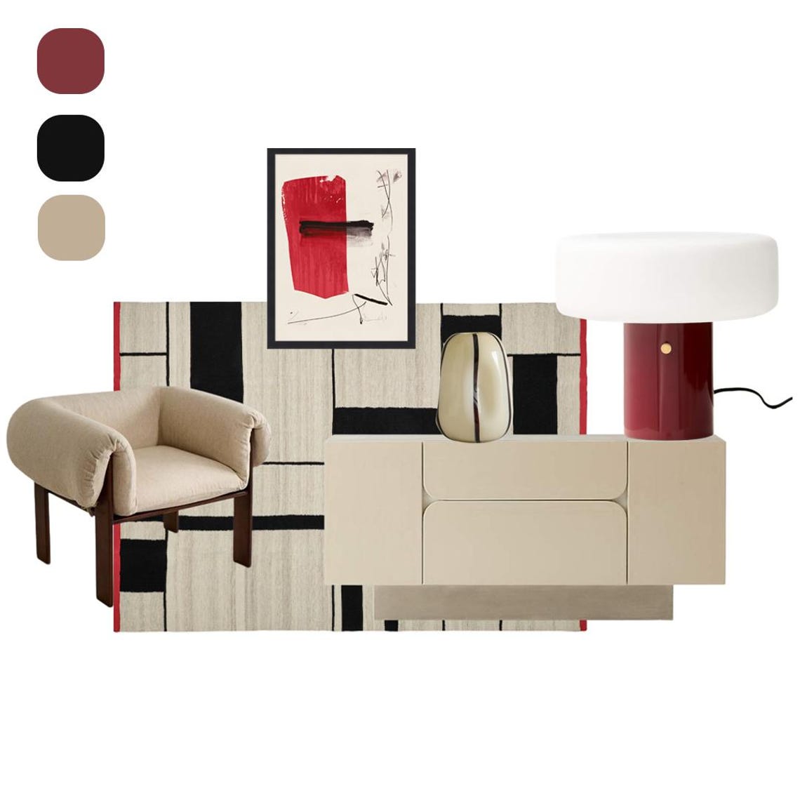 Standard Interior Design Package – Moodboard + Color + Shopping List - Etsy