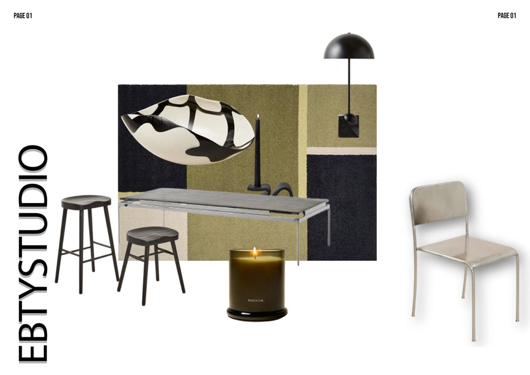 Standard Interior Design Package – Moodboard + Color + Shopping List - Etsy