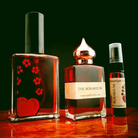 The Rosarium Natural Perfume | Etsy