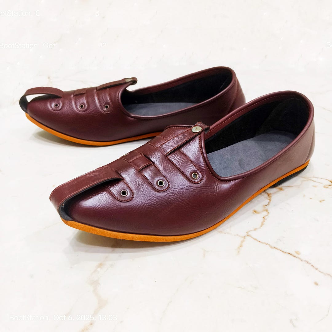 Handmade Leather Mojari Jutti for Men | Traditional Indian Wedding Shoe ...