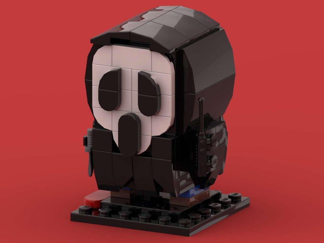 Scream / Ghostface / Horror Movie Inspired Custom LEGO® Brickheadz™ Kit ...