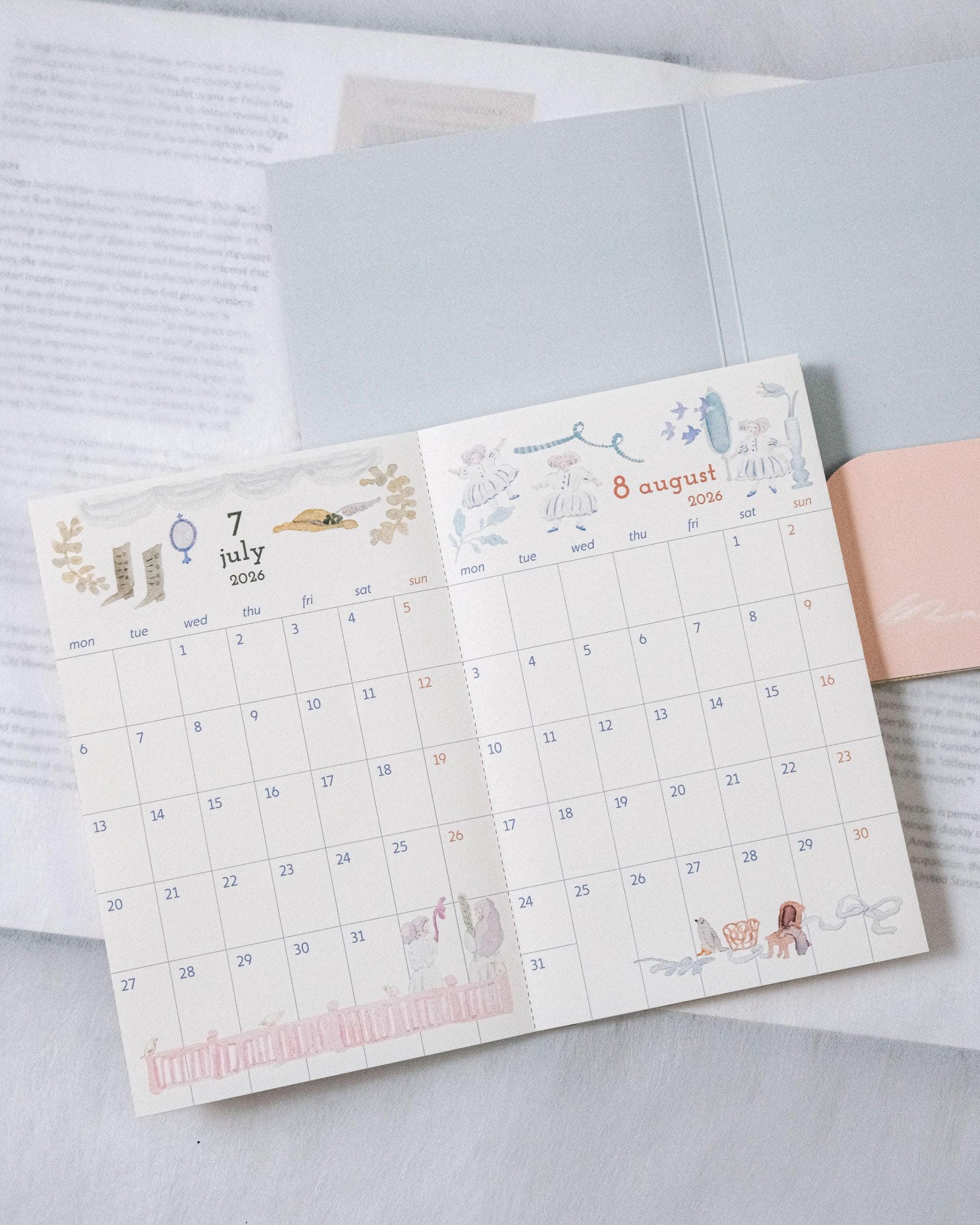 2026 Planner Sticker Set | for B6, A5, and Regular Traveler Style ...