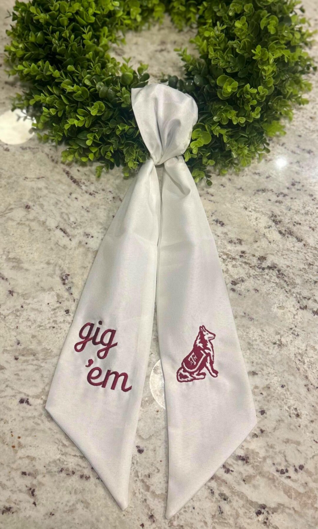 Texas Football Wreath Sash - Etsy