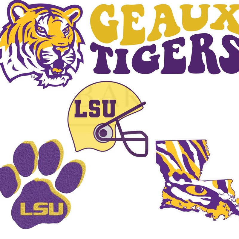 Lsu Men Design - Etsy
