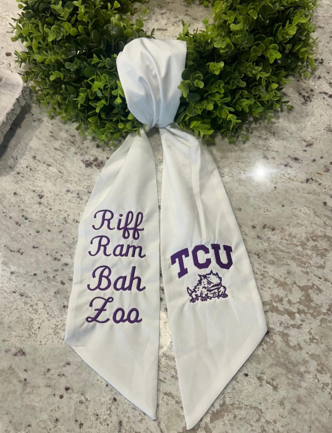 Texas Frogs Football Wreath Sash - Etsy