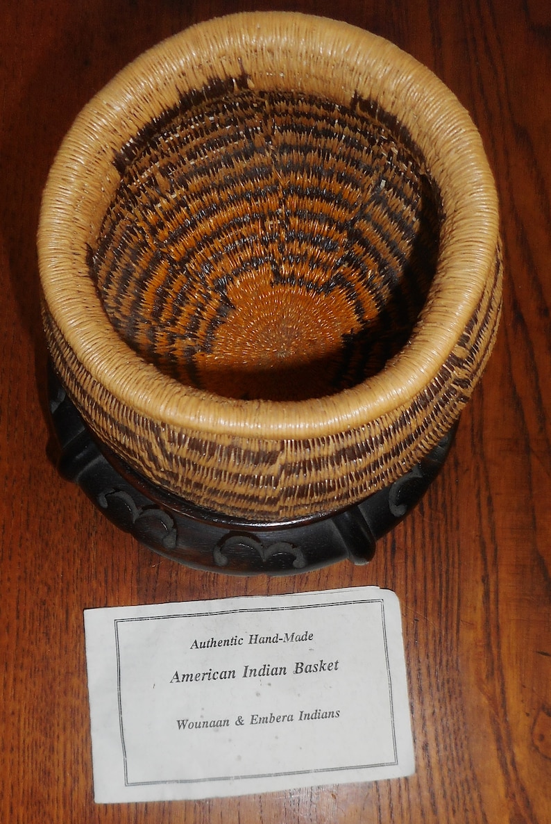 Wounaan & Embera Indians Darien Jungles of Panama Hand Made Woven ...