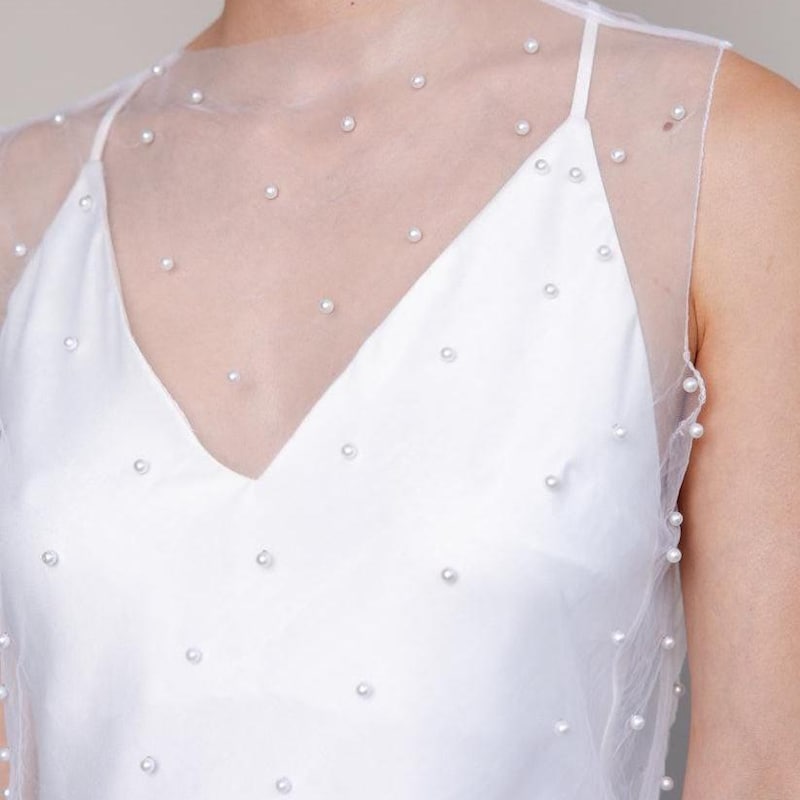 Sheer Overlay, Beaded - Etsy UK