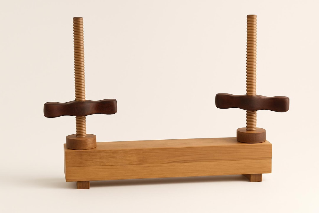 Handcrafted Bookbinding Laying Press – Oak, Beech & Sapeli - Etsy