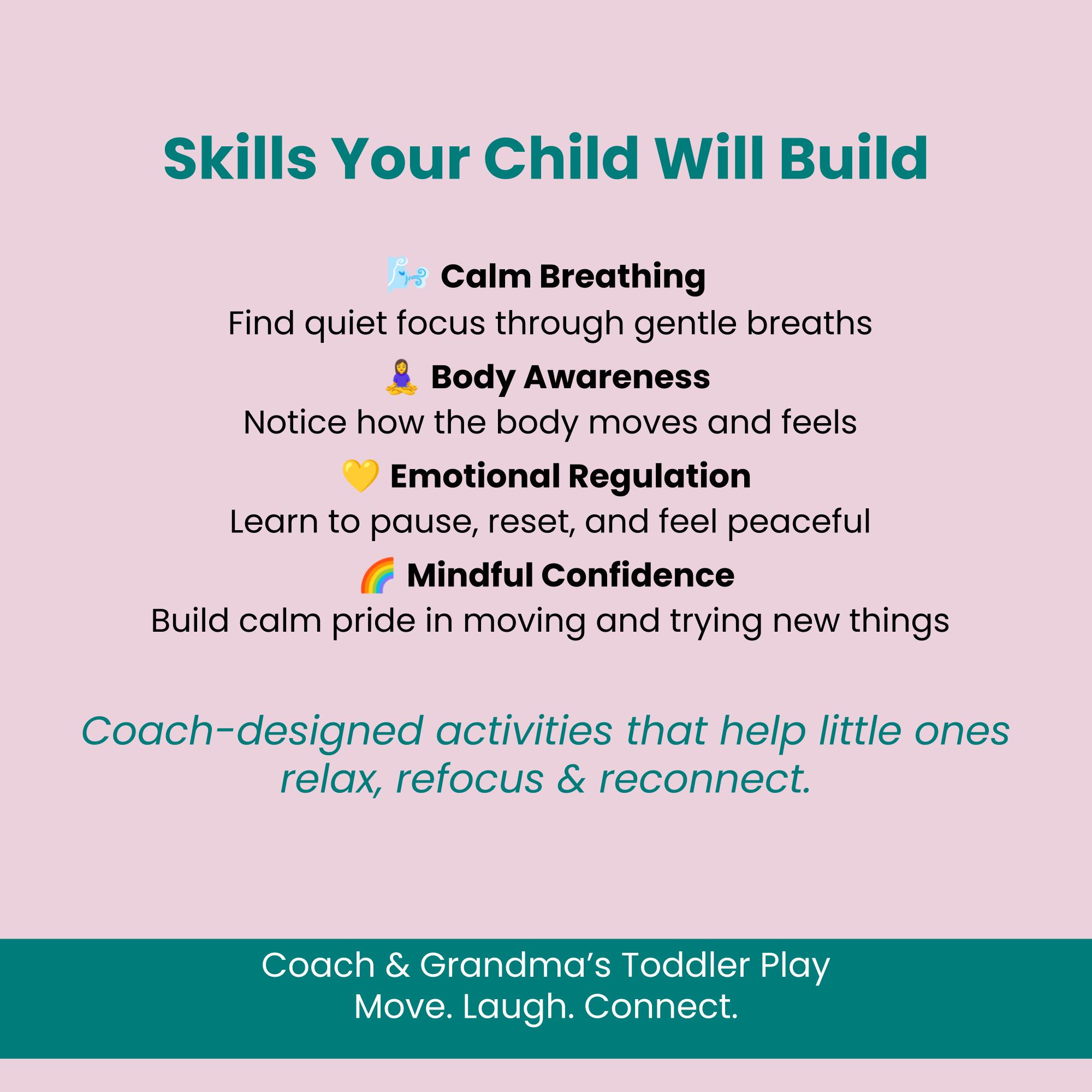 Calm Corner Stretch Pack – Toddler Mindfulness & Movement Cards | Calm ...