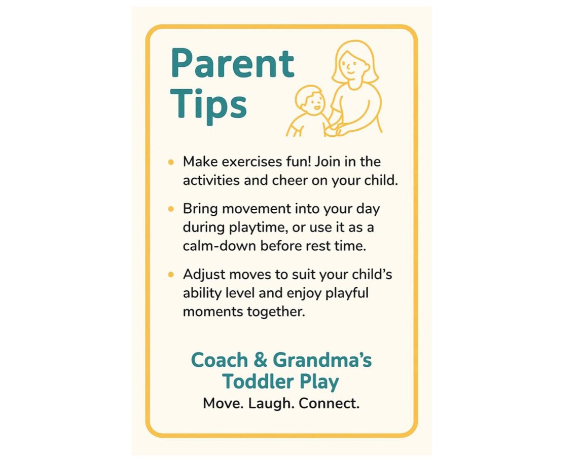 Summer Movement Cards | Printable Toddler Indoor & Outdoor Activities ...