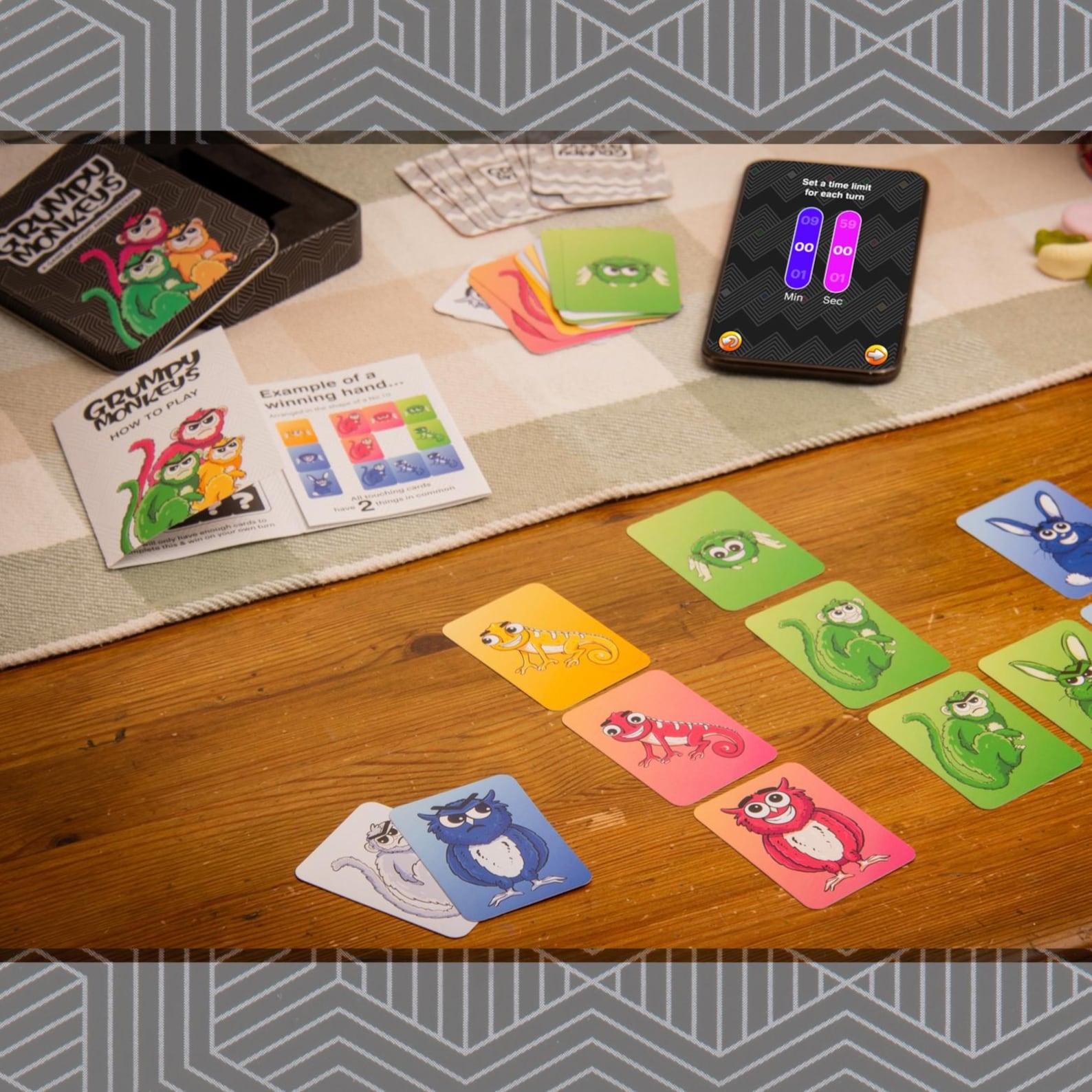 Grumpy Monkeys Card Game | Logic & Strategy for Game Night - Etsy