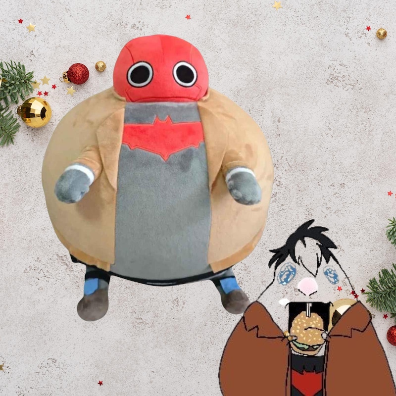 Fat Red Hood Plush - Etsy Australia