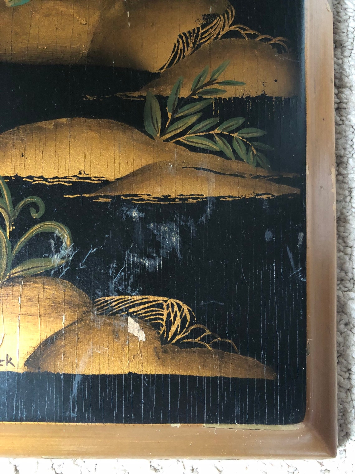 Original Artwork Hand Painted Signed Katherine Henick on Wood - Etsy