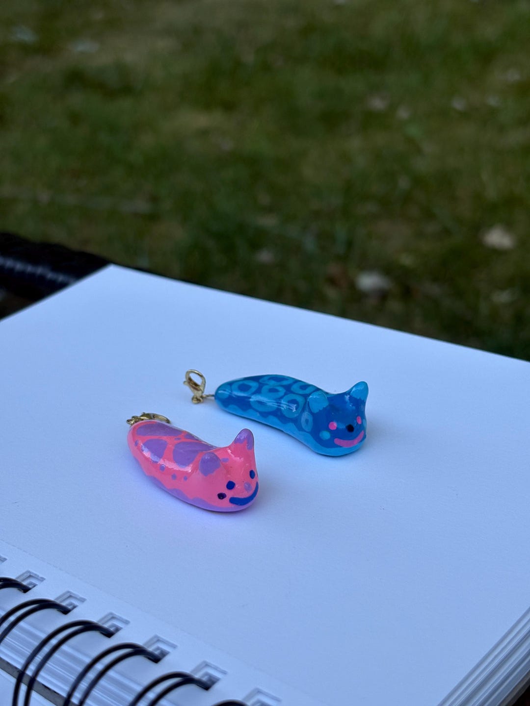 Happy Slugs Keychain Bag Charms - Etsy