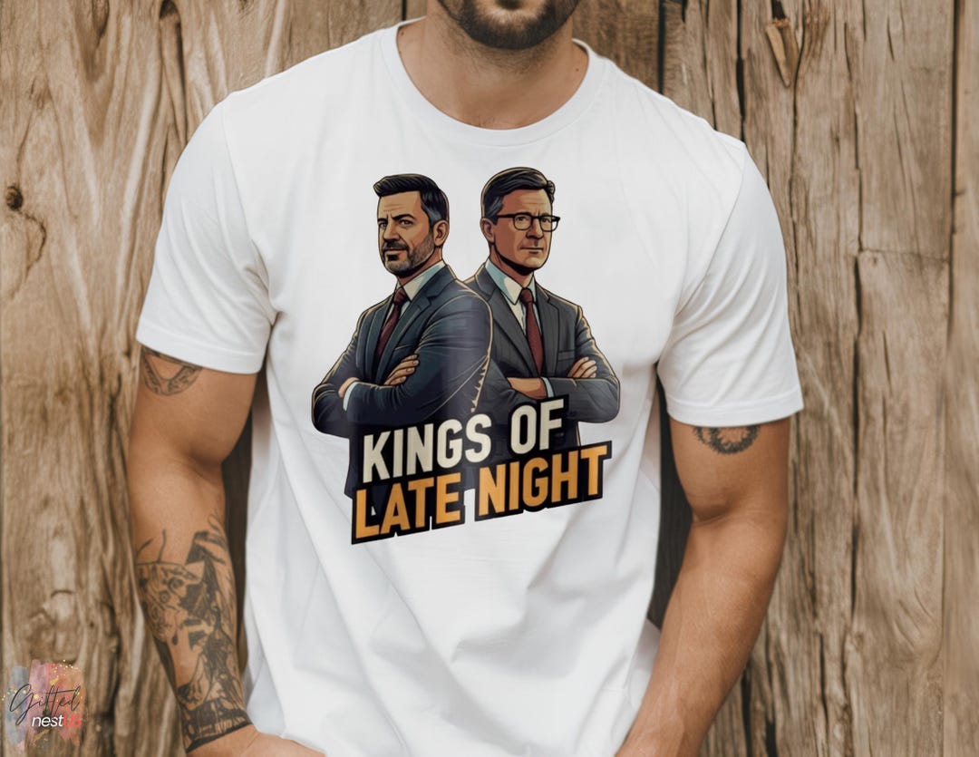 Comedy Talk Show Host Tee: Justice for Late Night Fan Apparel - Etsy