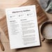 Editable Recipe Card Template: Canva Cookbook, Kitchen Organizer (PDF ...