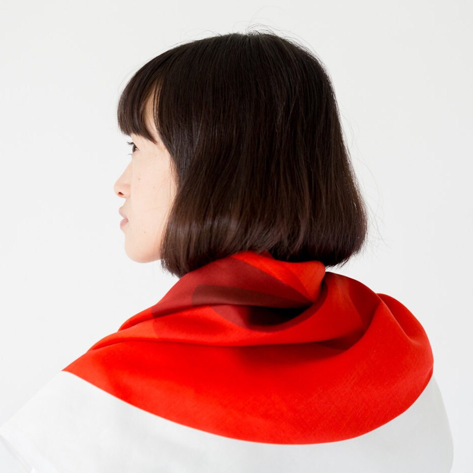 Arcs Furoshiki. Japanese Eco Wrapping Textile/scarf Handmade - Etsy