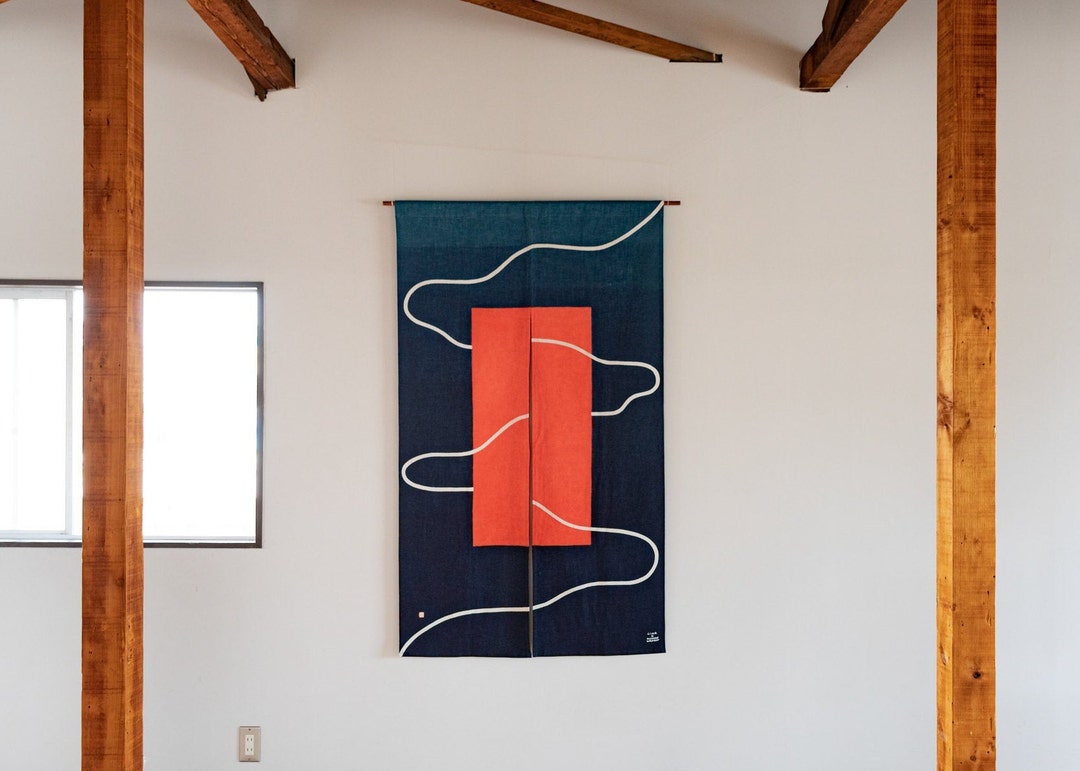 Desire Line Japanese Noren Hanging - Etsy