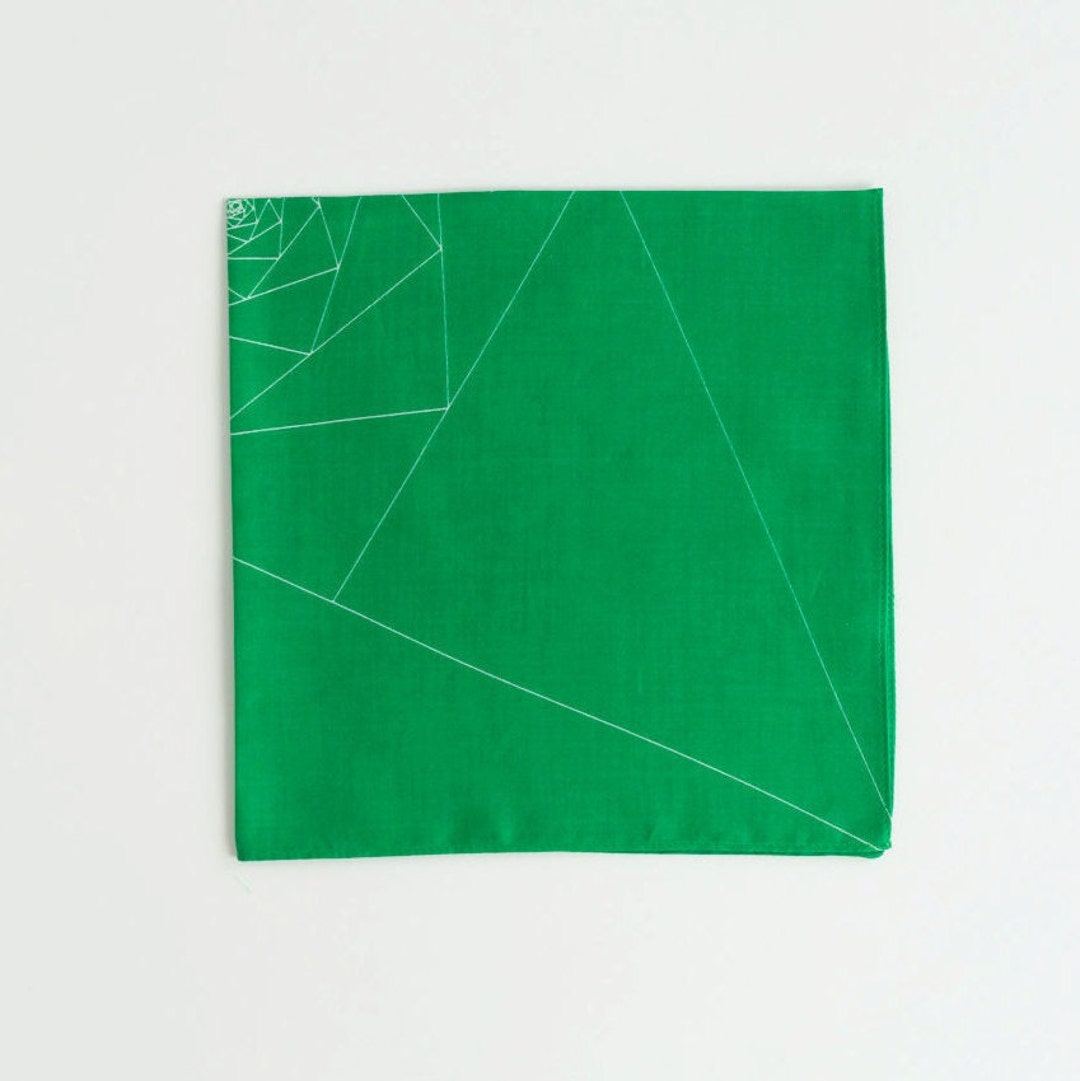 Triangles Handkerchief - Etsy
