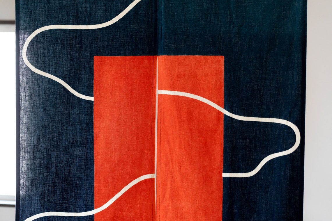 Desire Line Japanese Noren Hanging - Etsy