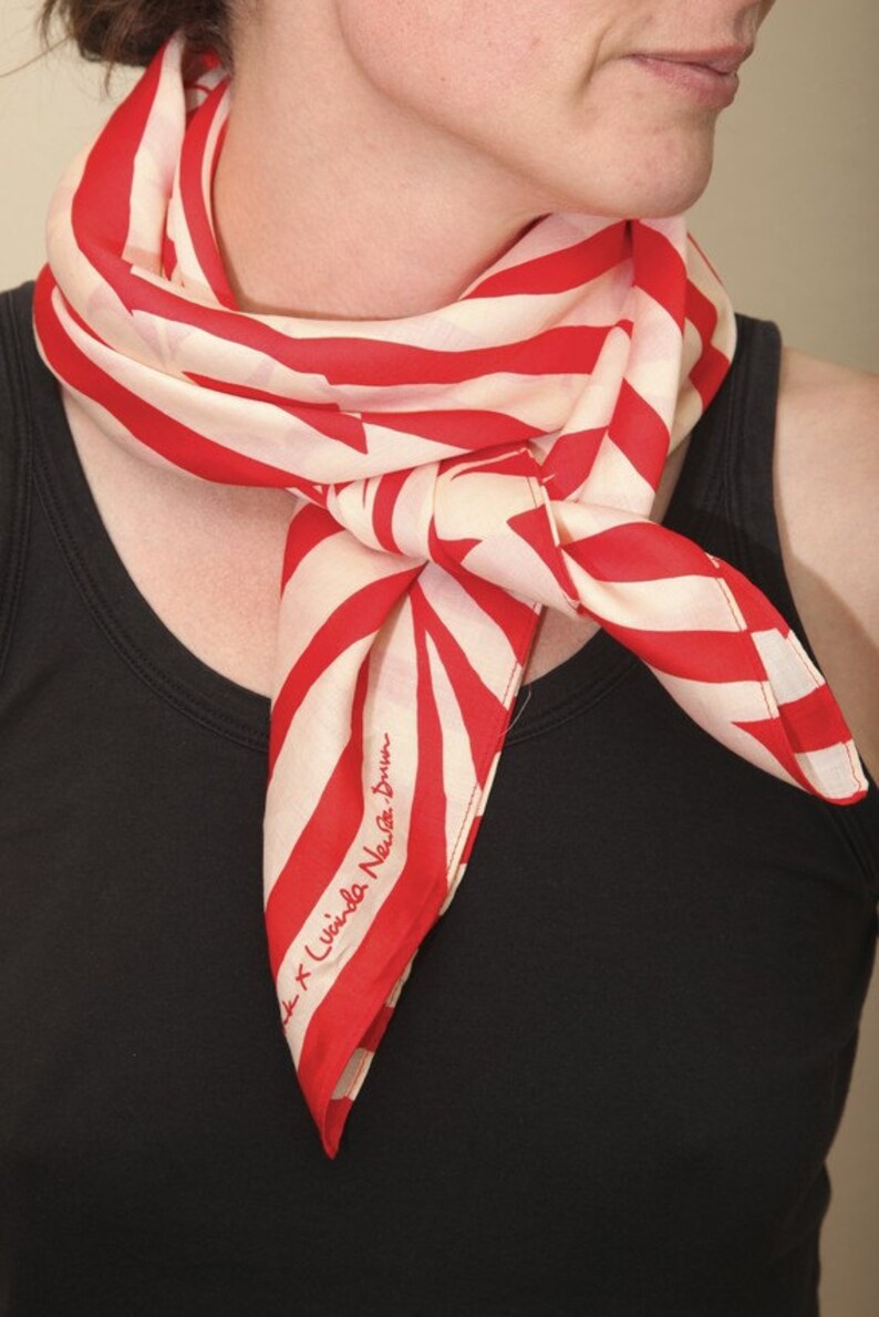 Stripe Furoshiki red Japanese Eco Wrapping Textile/scarf - Etsy