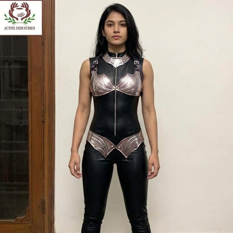 Fantasy Metal Bikini Armor Set | Female Warrior Cosplay Outfit ...