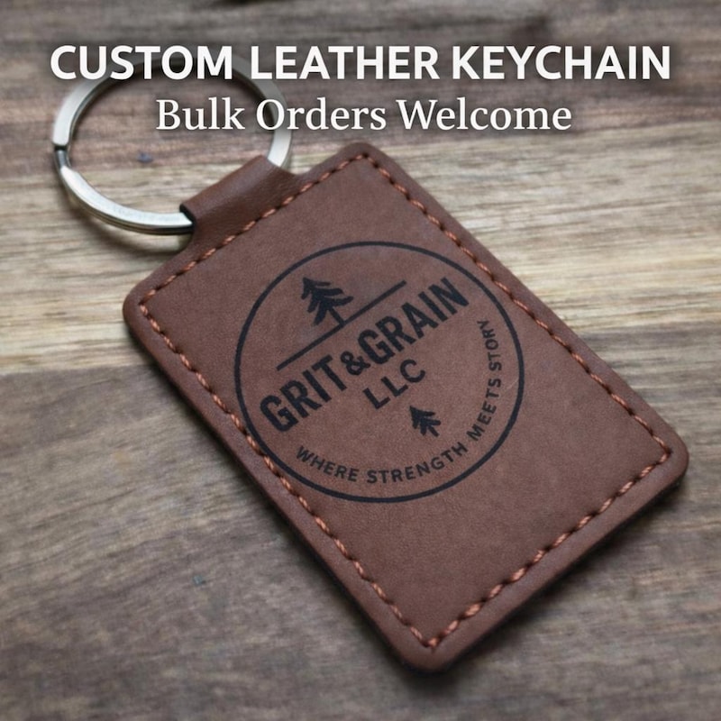 Etsy Leather Keychain - Etsy
