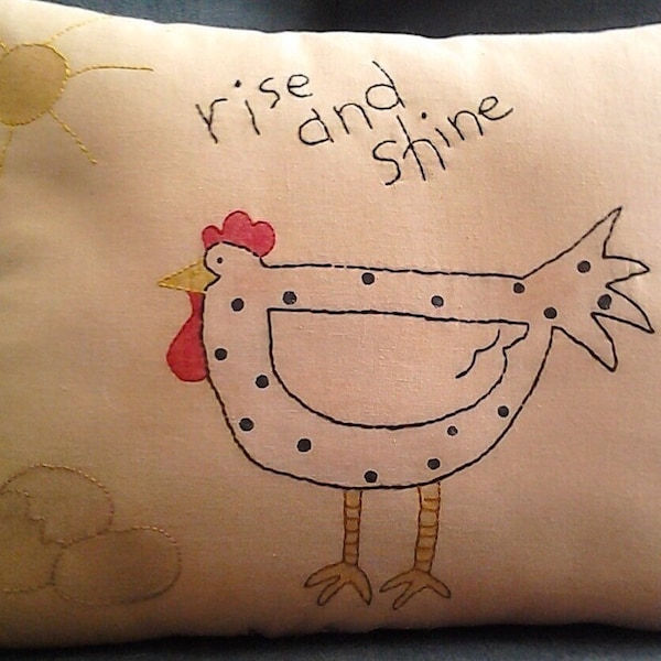Chicken Throw Pillow - Etsy