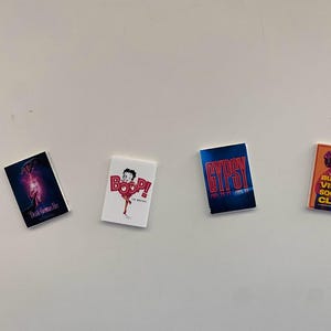 Mini Books, Mini Movie Posters, Mini Theater Programs - Etsy