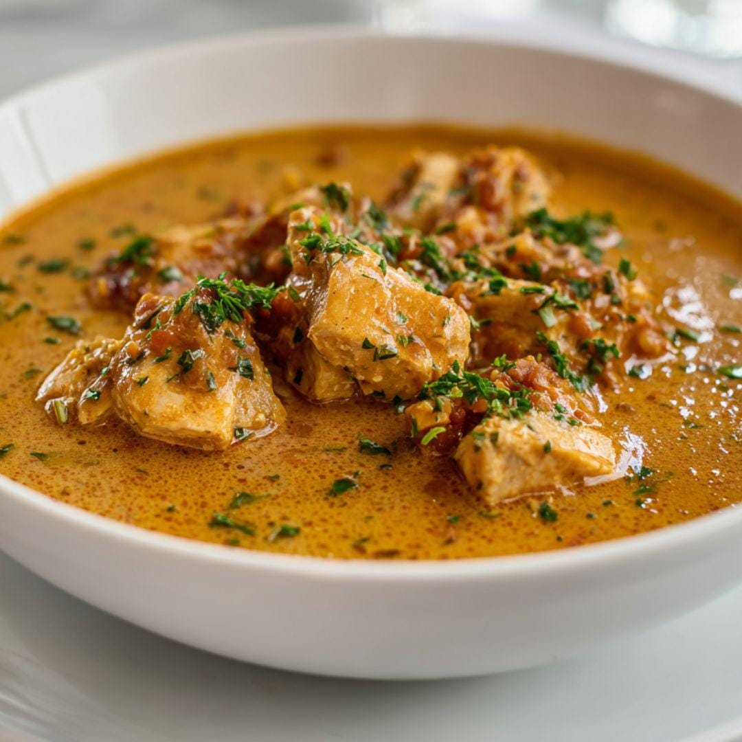 Gentle High Protein Spanish Paprika Chicken & Red Lentil Stew ...