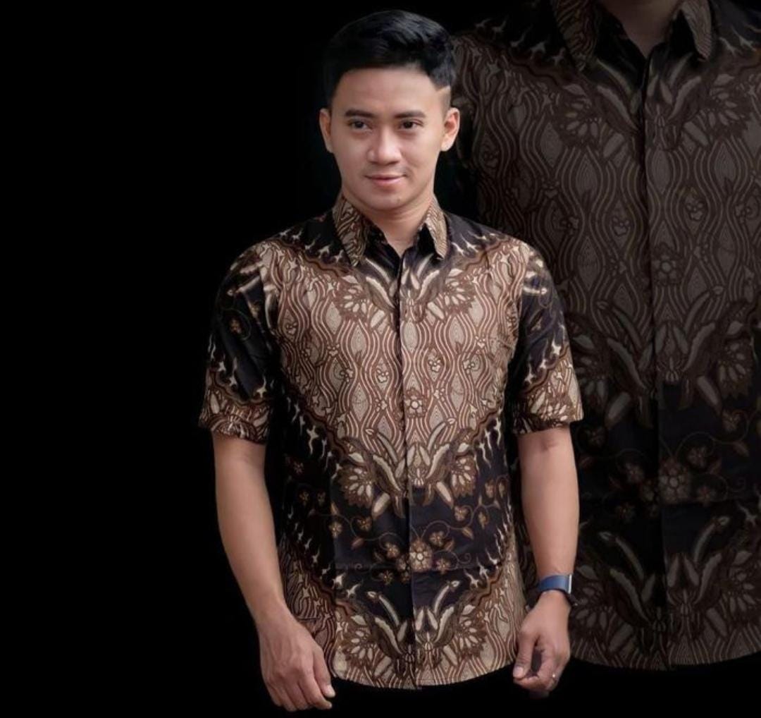 SHORT SLEEVES SHIRT Design B Vintage Batik From Indonesian Traditional ...